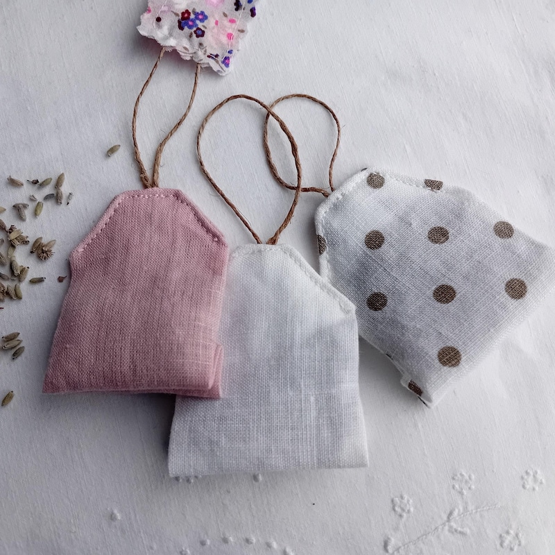 Small Linen Bags - Etsy