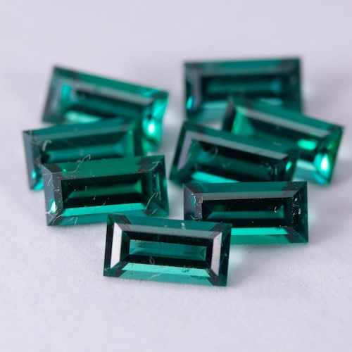 Lab Created Emerald Hydrothermal Emerald Round Shape AAA - Etsy