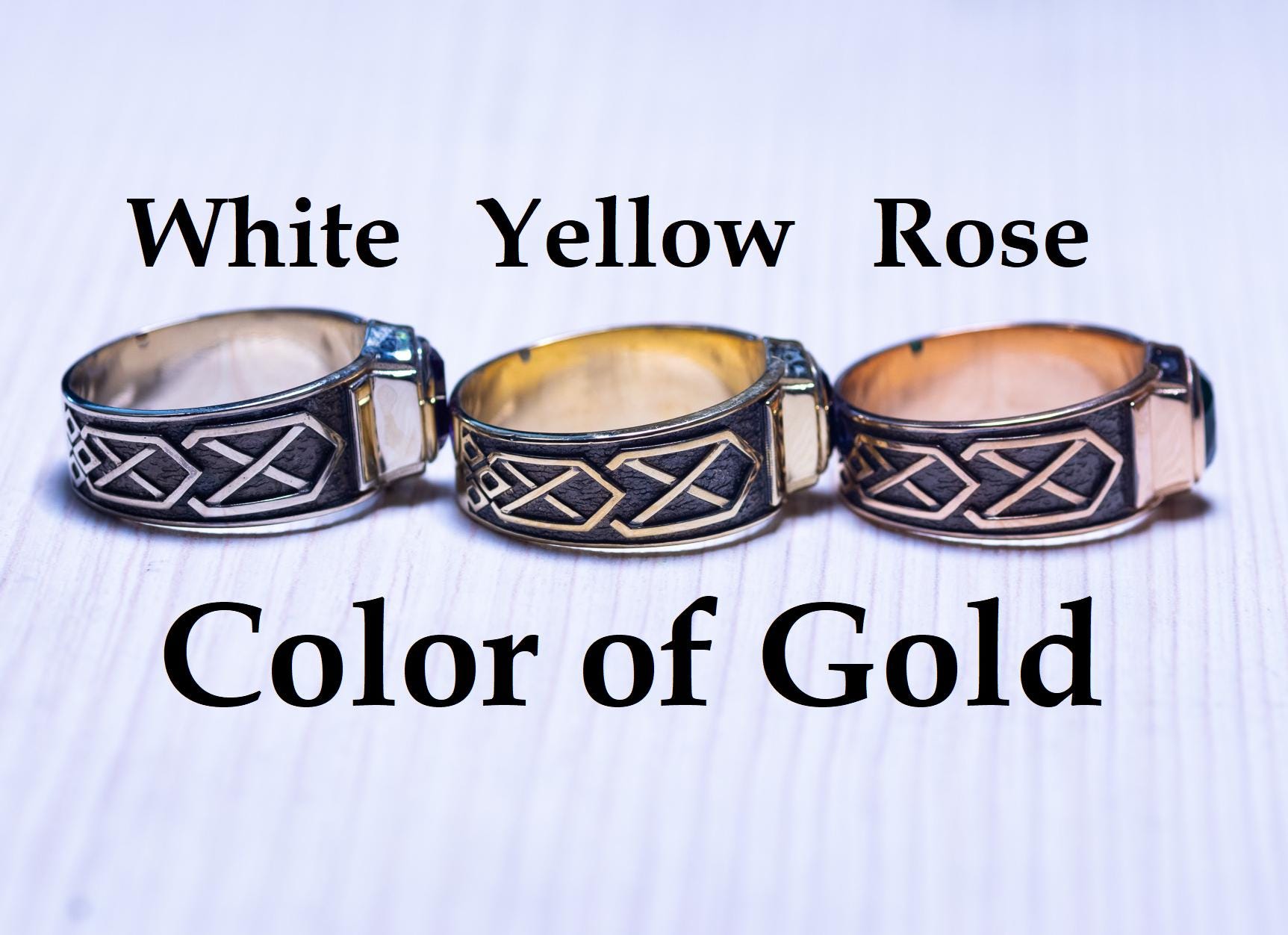 Mens Ruby Signet Ring, Hanmade 14k Solid Gold Jewelry, Fathers Day Gift ...