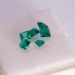 Lab Created Emerald Hydrothermal Emerald Square Shape AAA - Etsy