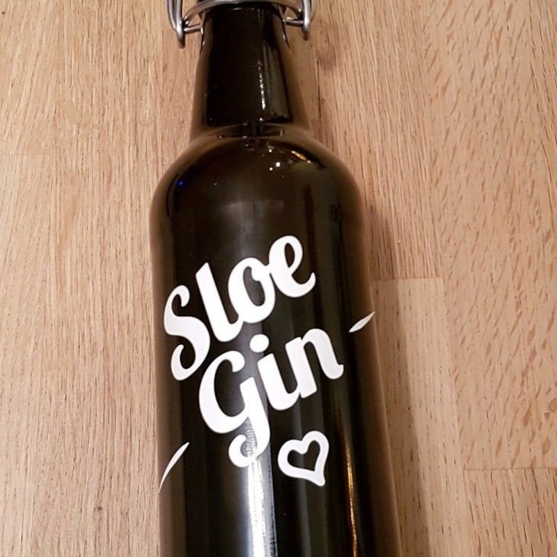 Labels for Sloe Gin - Etsy UK