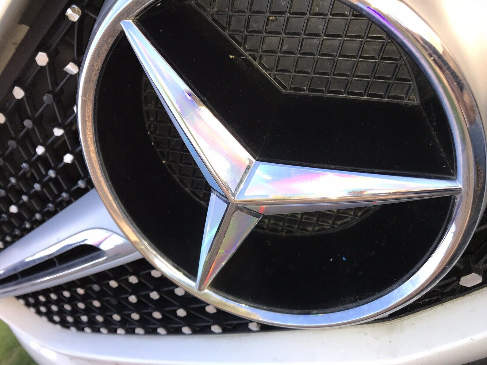 Mercedes Benz GLC GLE GLS Class Holographic/pearlescent Front Grille ...