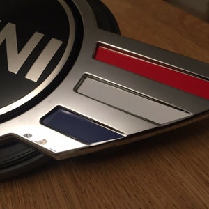 Mini BMW R60 R61 Countryman, Paceman Tailgate Boot Badge Union Jack ...