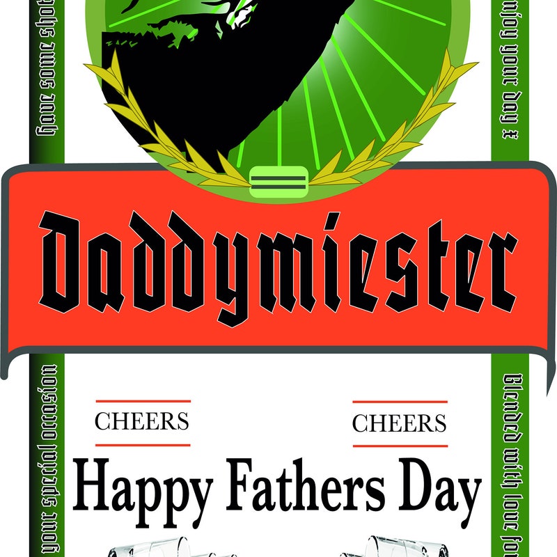 Jagermeister Label - Etsy