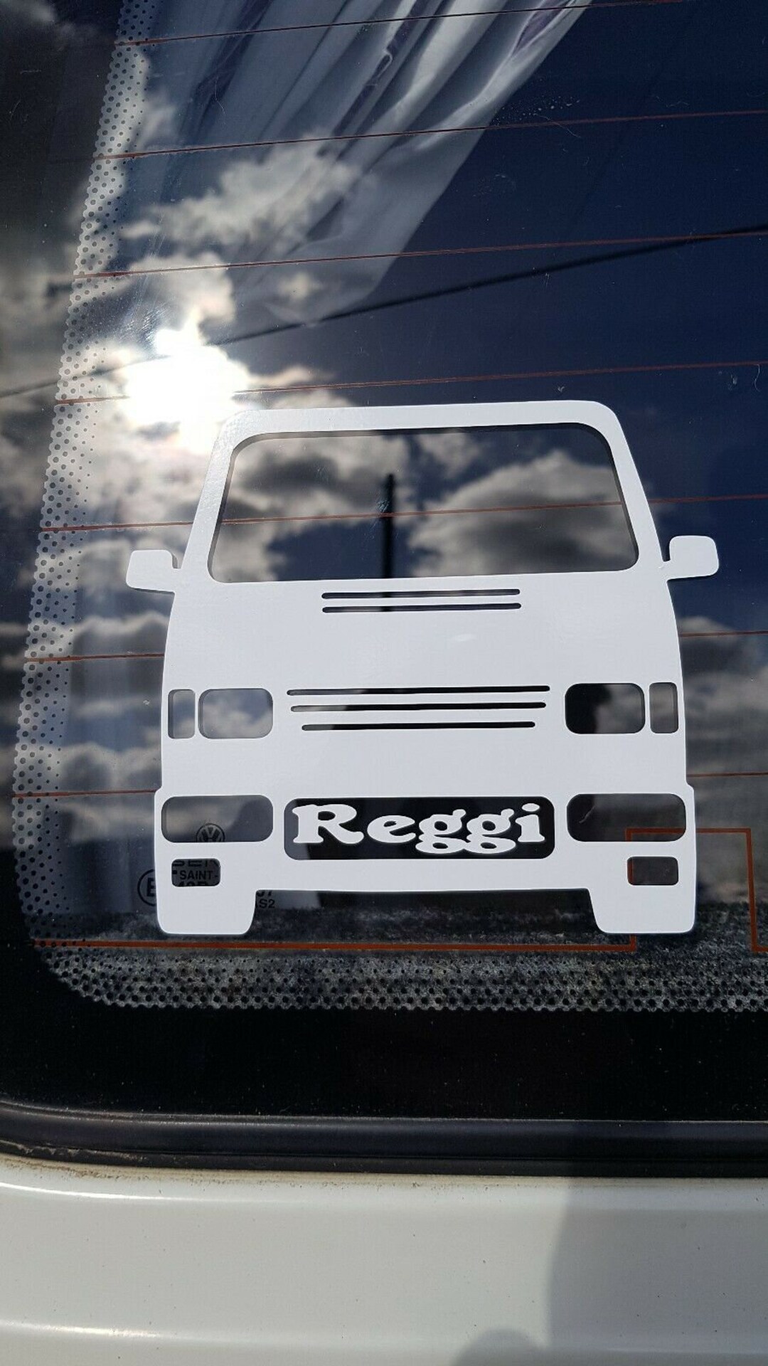 Personalised Customised VW Volkswagen Campervan T4 T5 T6 Vinyl Sticker ...