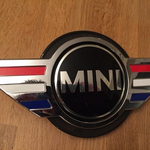 Mini BMW R60 R61 Countryman, Paceman Tailgate Boot Badge Union Jack ...