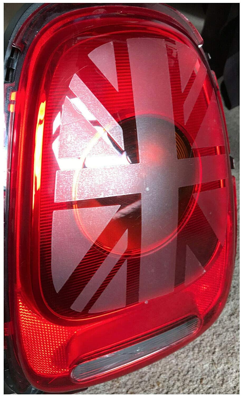 Mini Cooper, Mini One Union Jack Bck LIGHT DECAL STICKERS R56 F56 2014 ...