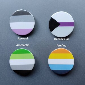 Pride Pins | LGBTQ Badges | Lesbian Bisexual Pansexual MLM WLW Transgender Nonbinary Demiboy ...