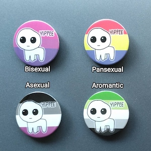 Pride Yippee Pins | Yippee Tbh Creature Pin Badges | LGBTQ Autism ...