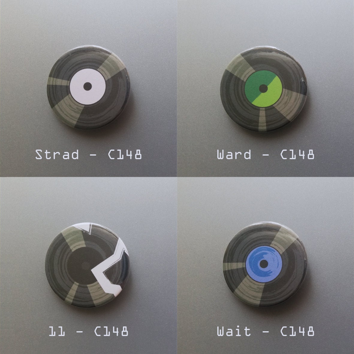 Minecraft Disc Pins DSMP Inspired Disk Badges Mellohi - Etsy UK