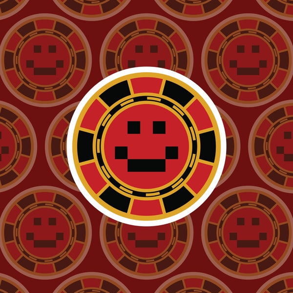 Quackity Las Nevadas Poker Chip - Etsy UK