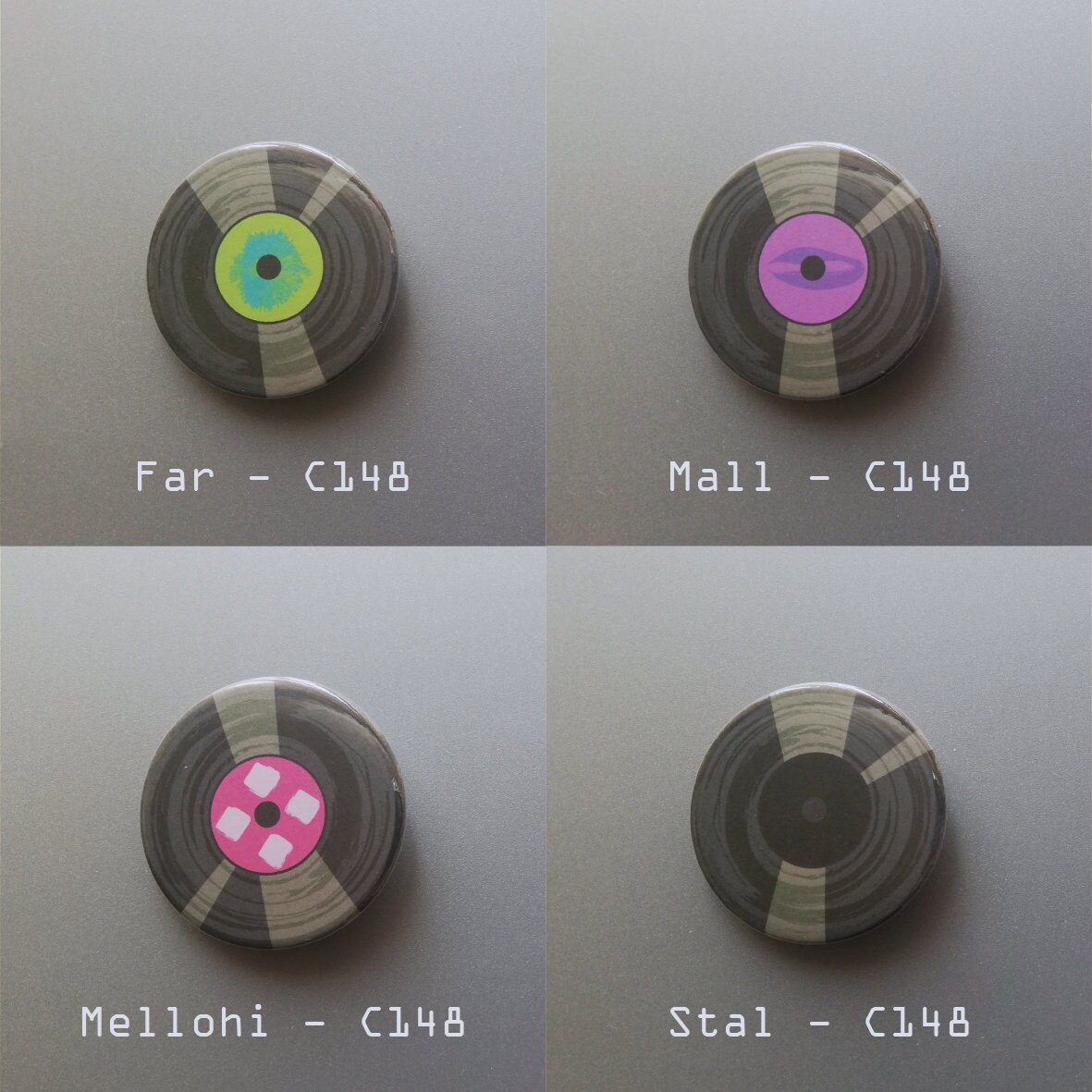 Minecraft Disc Pins DSMP Inspired Disk Badges Mellohi - Etsy UK