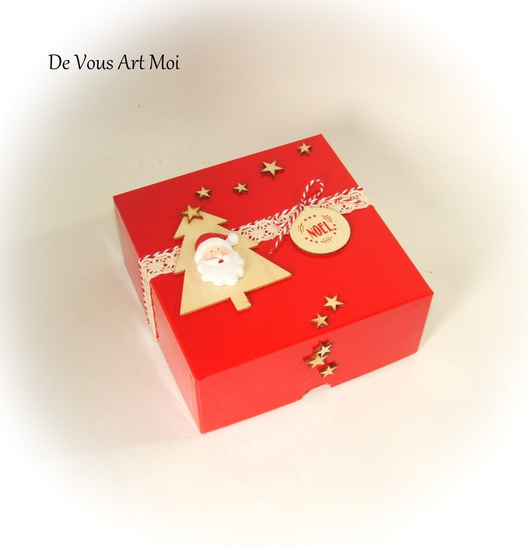 Christmas Box Gift Packaging Christmas Eve Box Handmade - Etsy