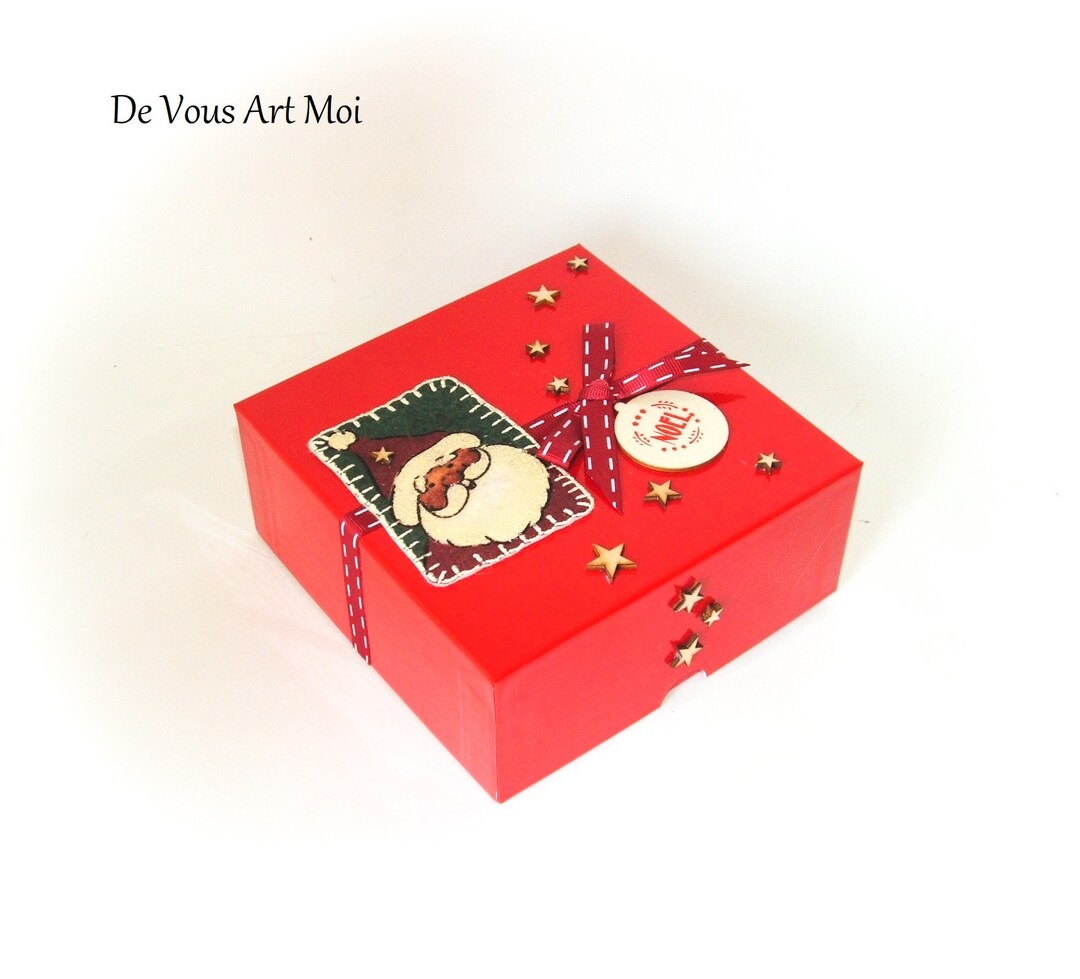 Christmas Theme Box Gift Box, Original Handmade Christmas Eve Gift Box ...