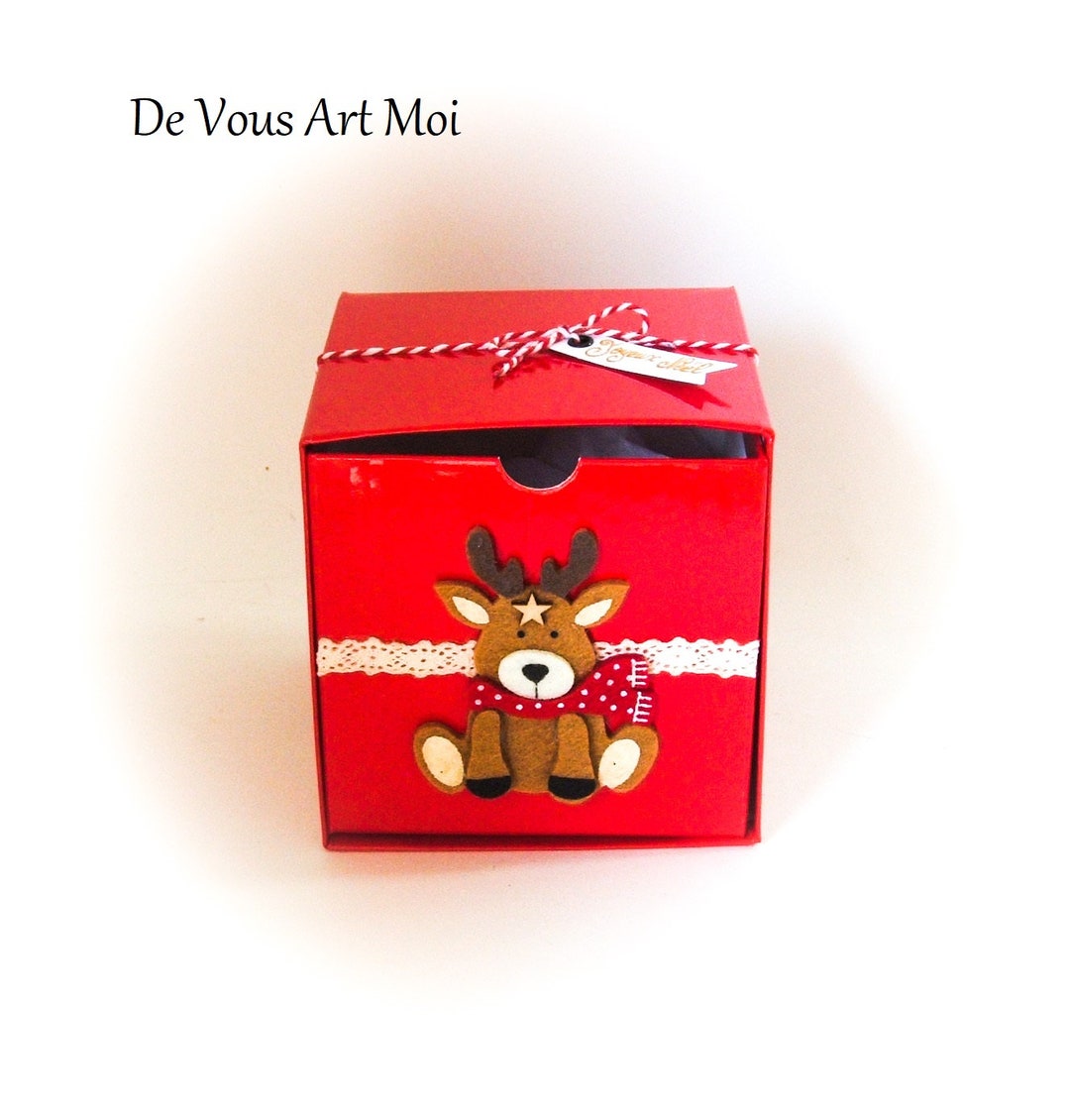 Christmas Theme Box Gift Box Handmade Artisanal Christmas Gift ...