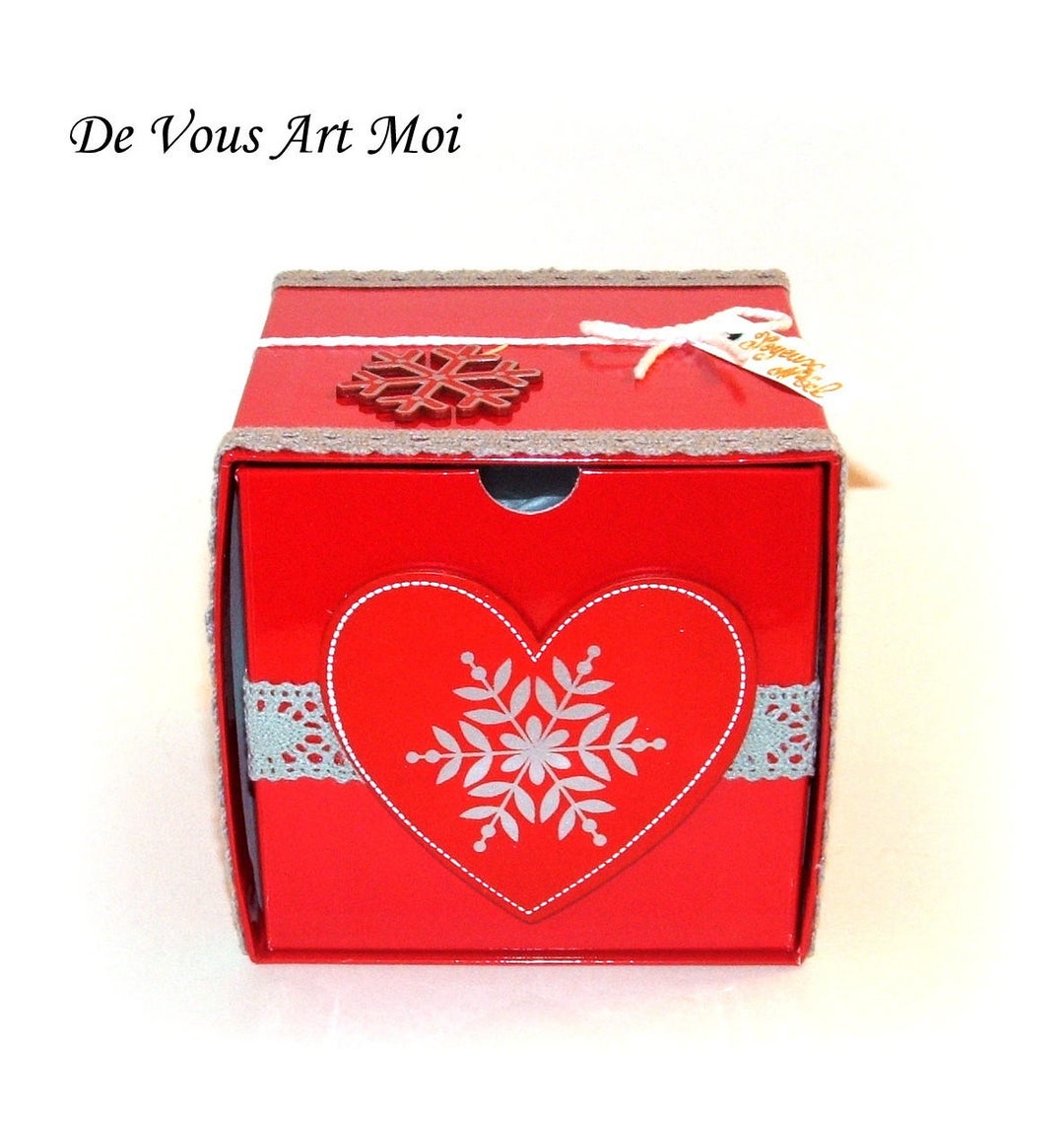 Christmas Theme Box Gift Box Handmade Artisanal Christmas Gift ...