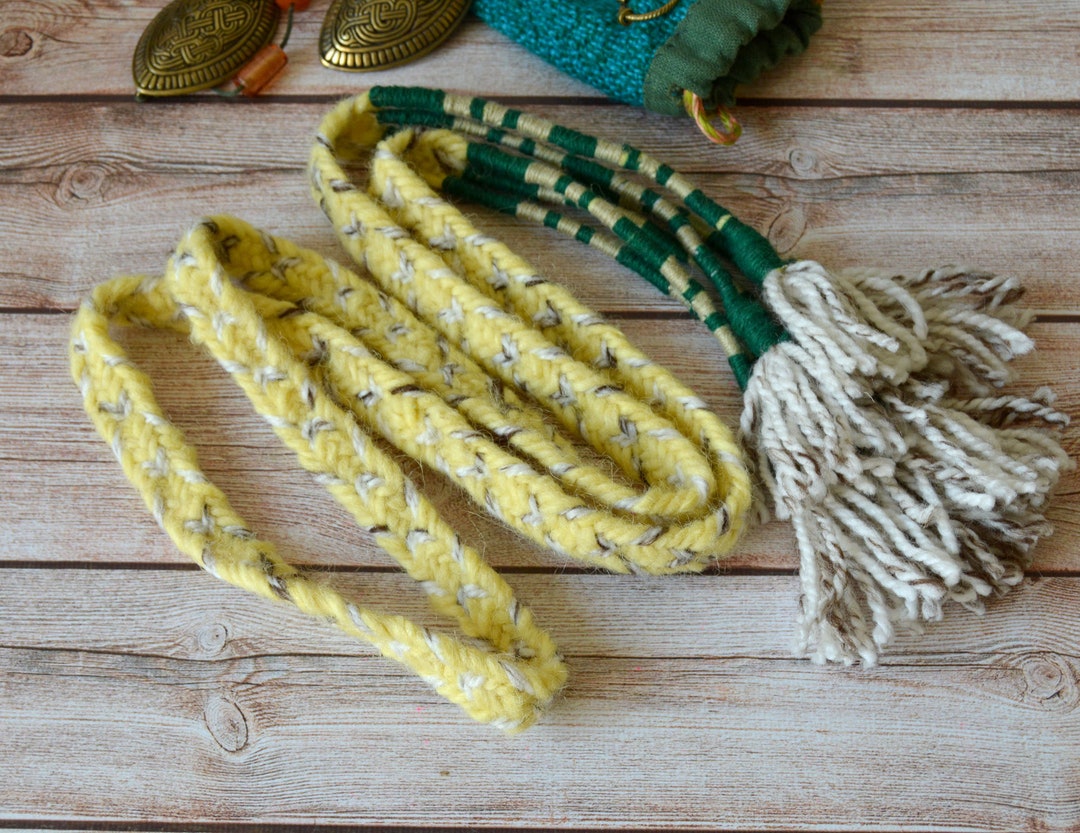 Skjoldehamn Braided Belt, Norway Early Medieval Reenactment, Viking ...