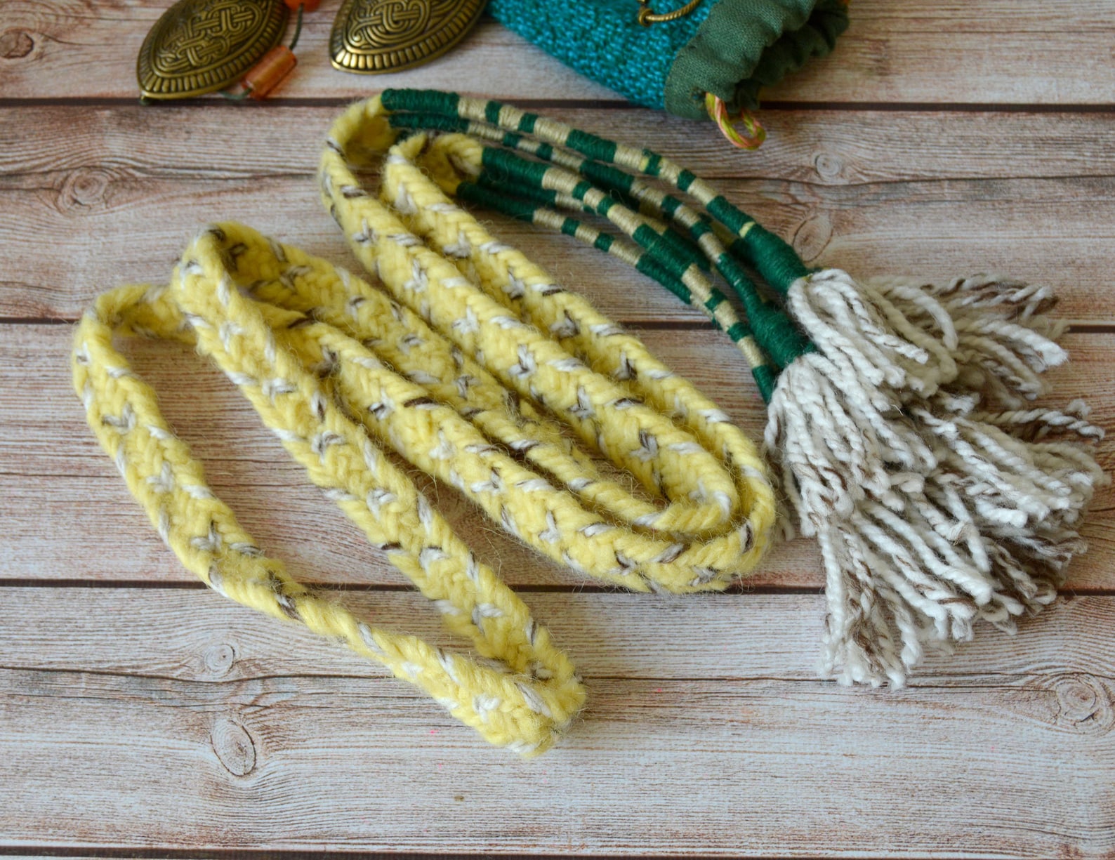 Skjoldehamn Braided Belt, Norway Early Medieval Reenactment, Viking ...