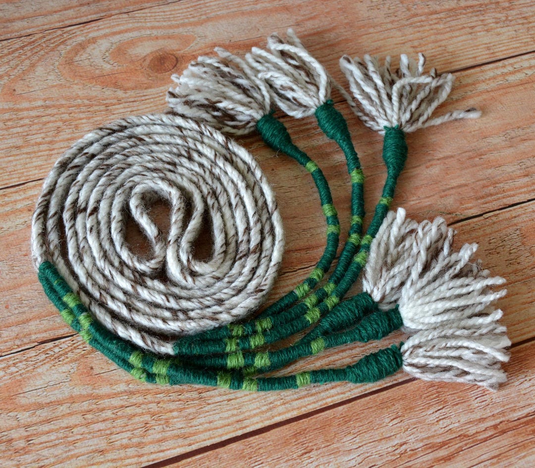 Skjoldehamn Braided Belt Gray, Norway Early Medieval Reenactment ...