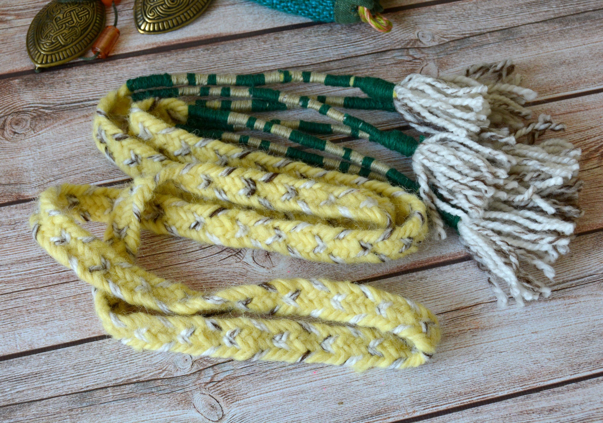 Skjoldehamn Braided Belt, Norway Early Medieval Reenactment, Viking ...