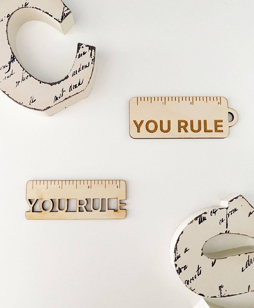 Ruler File - SVG, Glowforge Laser File, Valentines Day Gift, Teacher ...