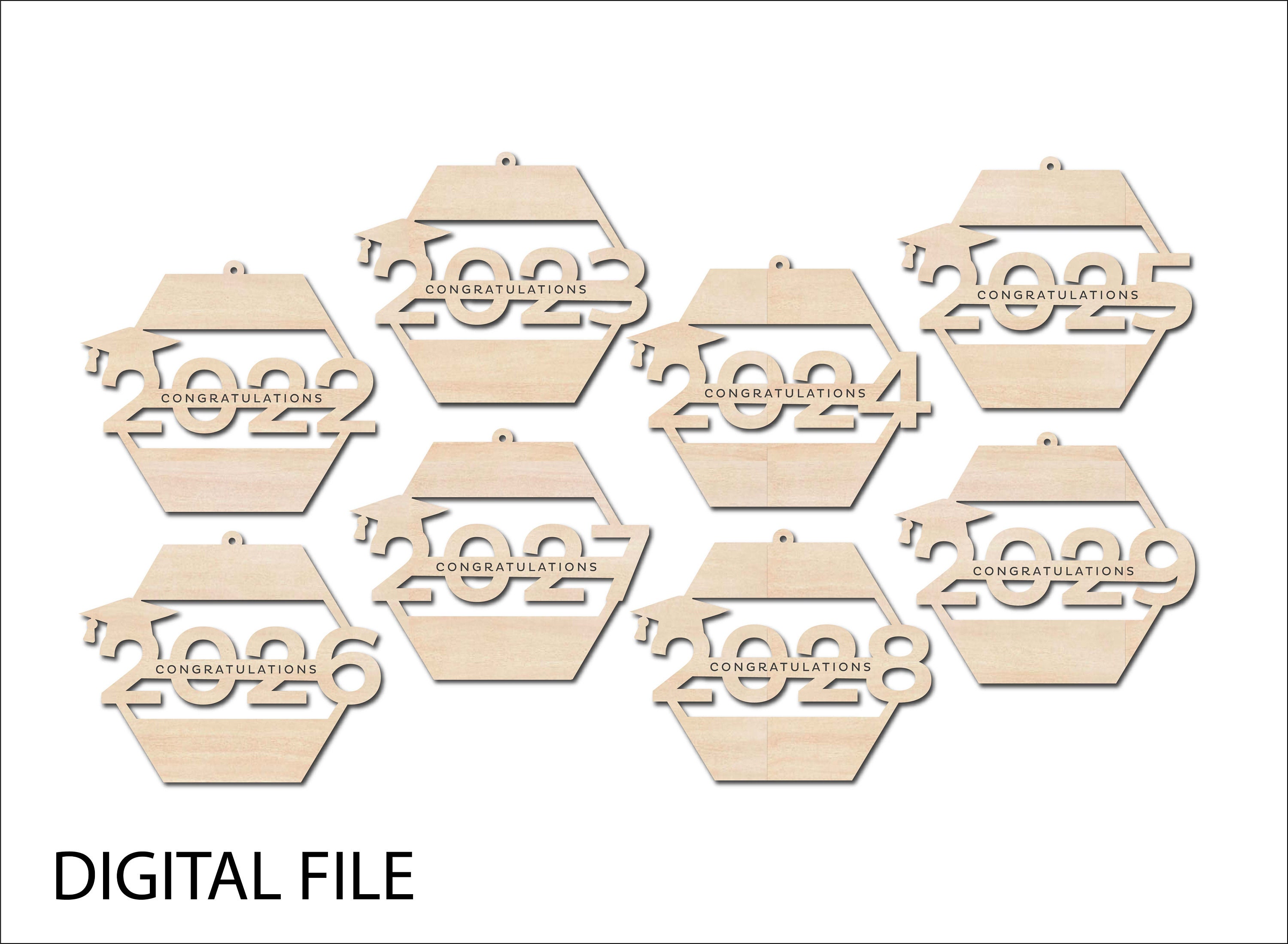 Graduation 2022 Through 2029 Graduation Gift Tag Graduation - Etsy