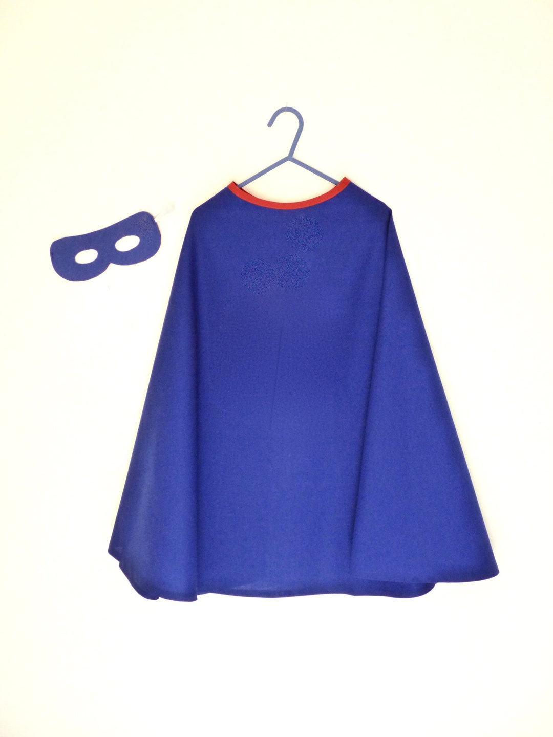 Blue Superhero Cape Costume, Child Superhero Cape, Blue Superhero Cape ...