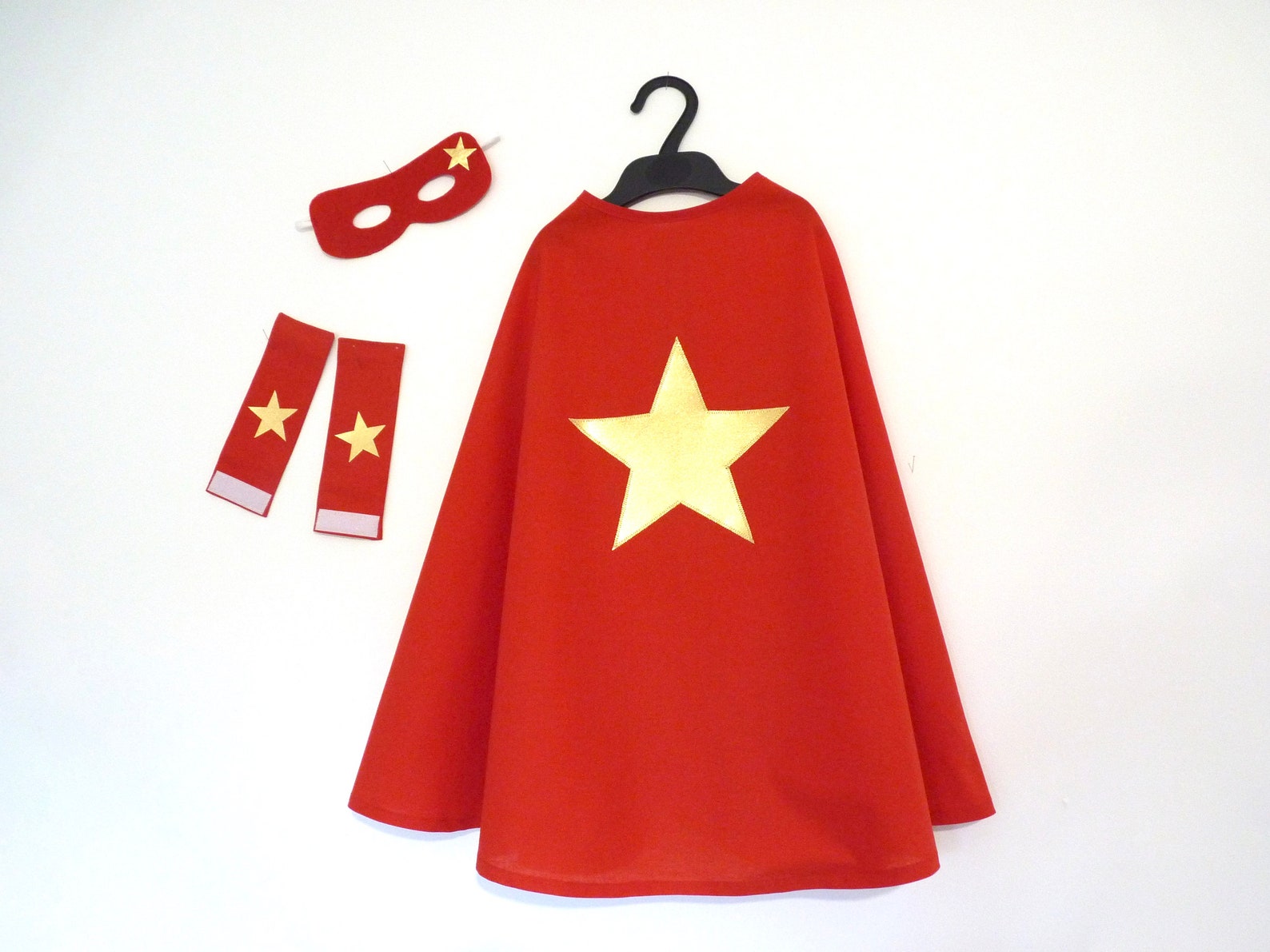Superhero Cape, Child Superhero Costume, Child Red Cape, Costume Cape ...