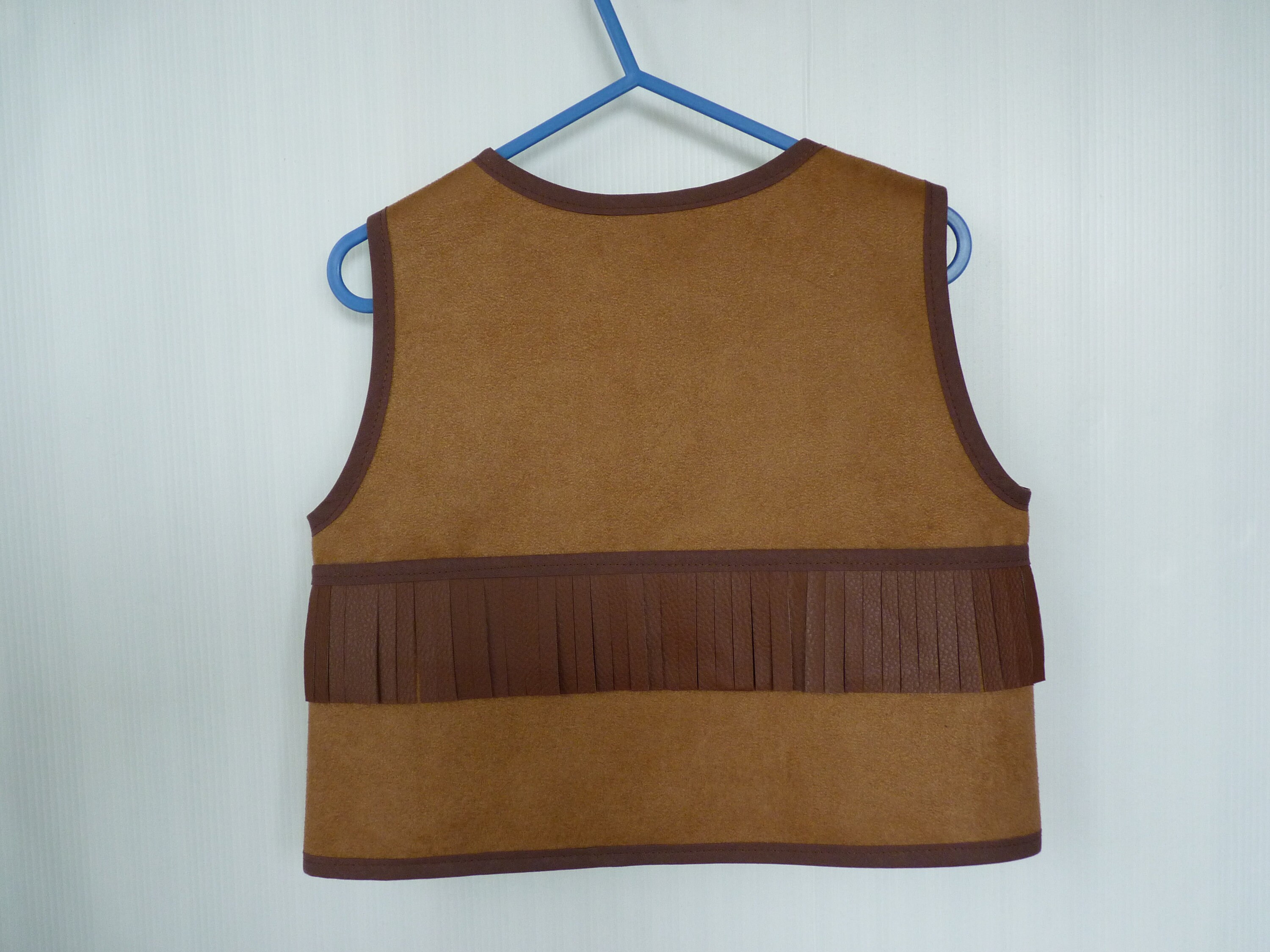 Sheriff Costume, Cowboy, Sheriff Vest, Cowboy Vest, Western Vest, Suede ...