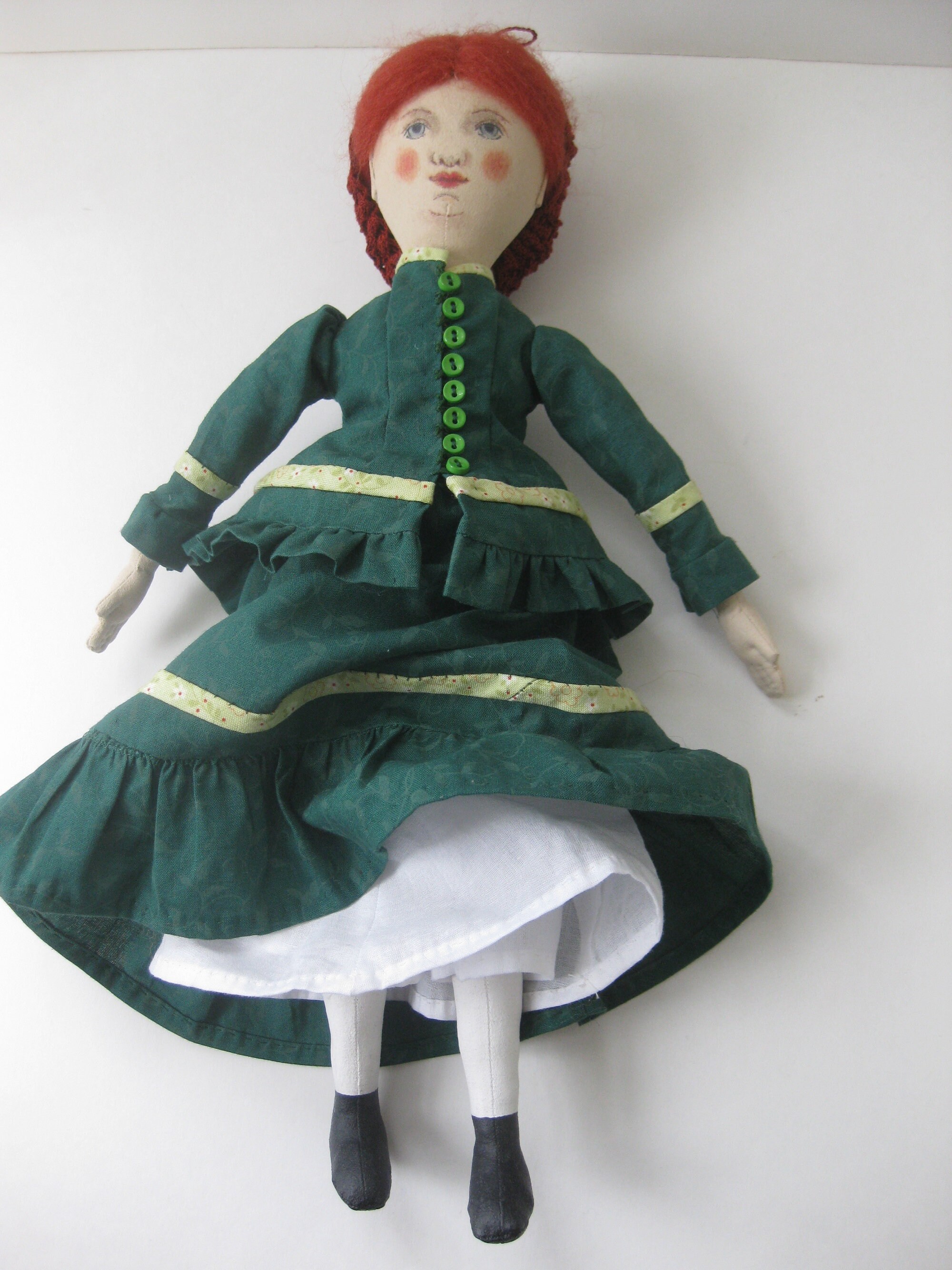Victorian Fashion Doll From a Gail Wilson Pattern - Etsy