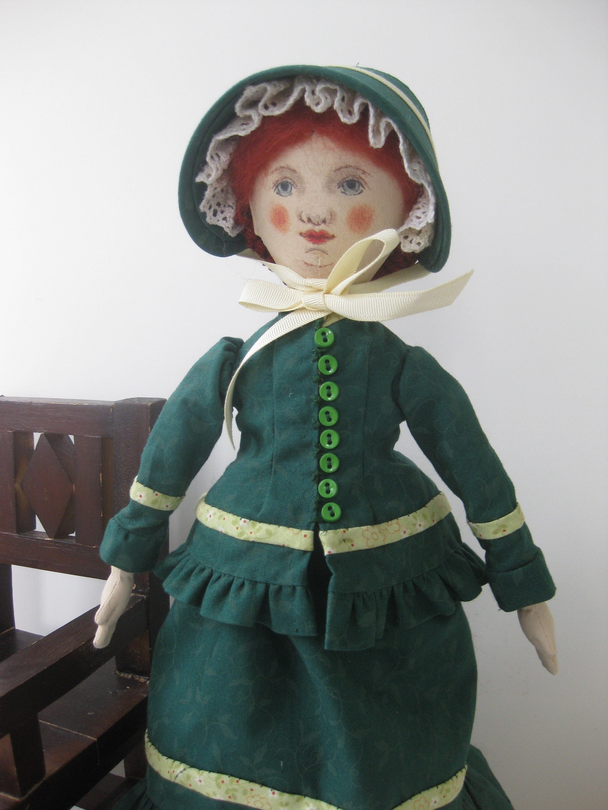 Victorian Fashion Doll From a Gail Wilson Pattern - Etsy