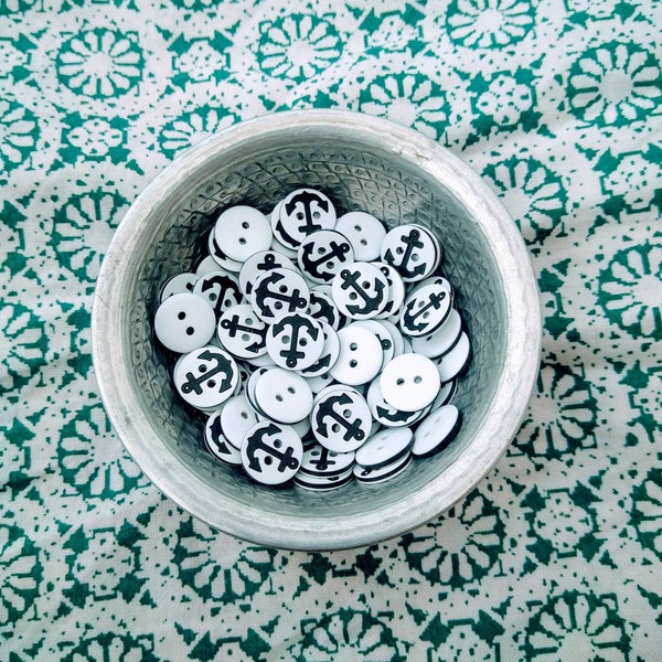 Anchor Buttons - Etsy