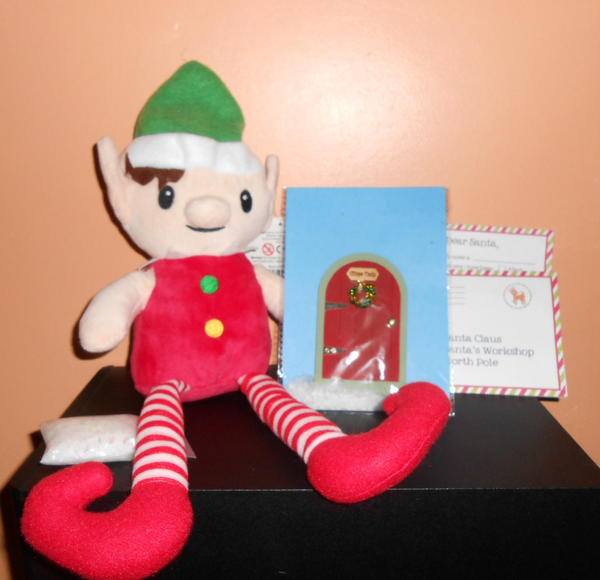 NEW / Christmas Elf / Elf Door - Etsy