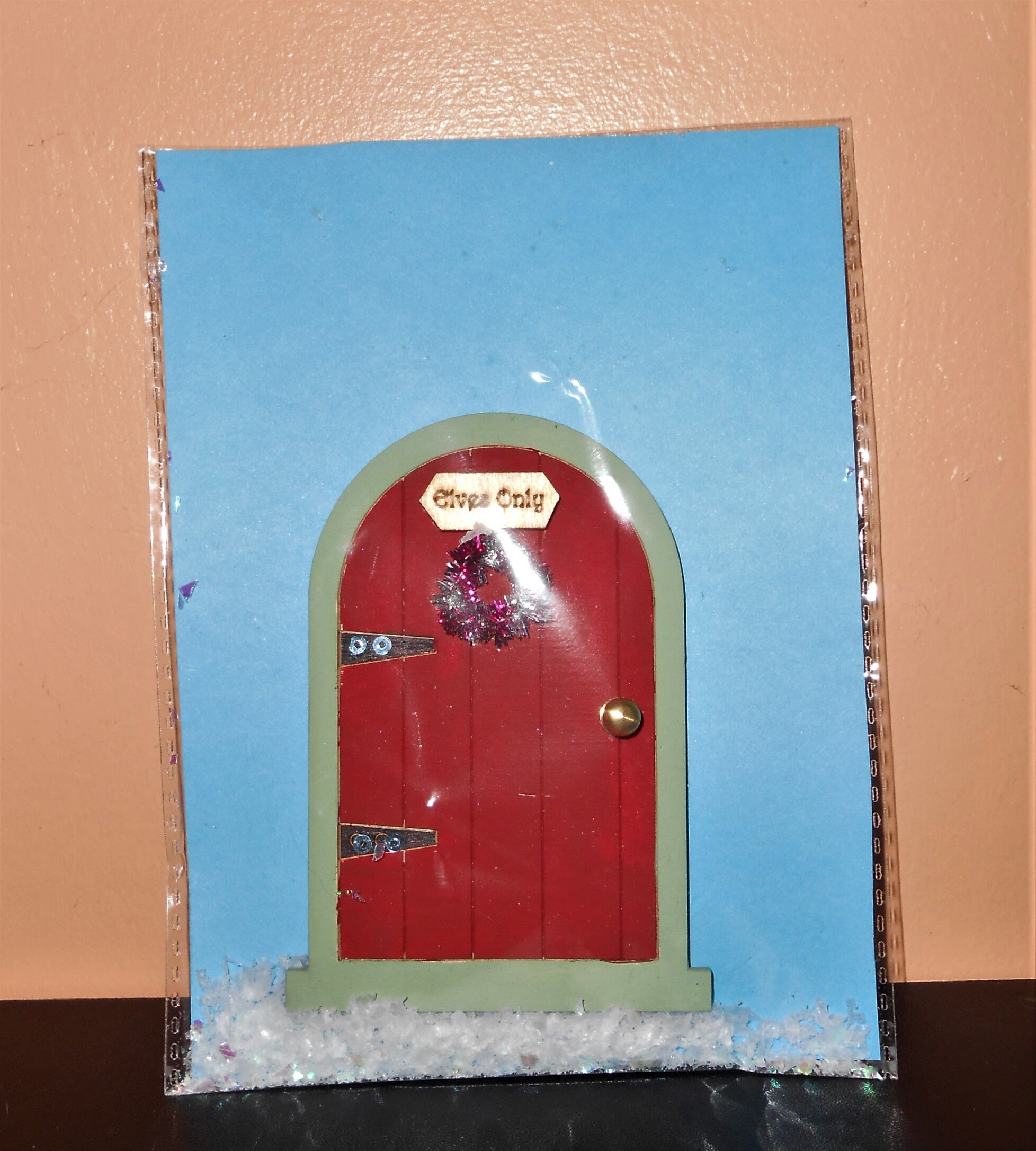 NEW / Christmas Elf / Elf Door - Etsy