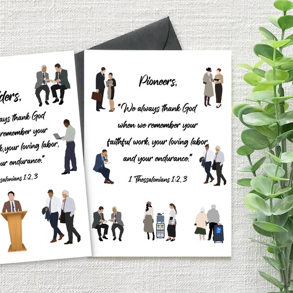 Thank You Elders Cards - Etsy