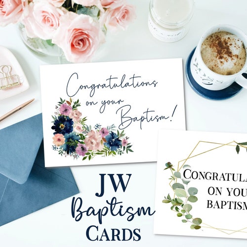 JW Baptism Congratulations - Etsy