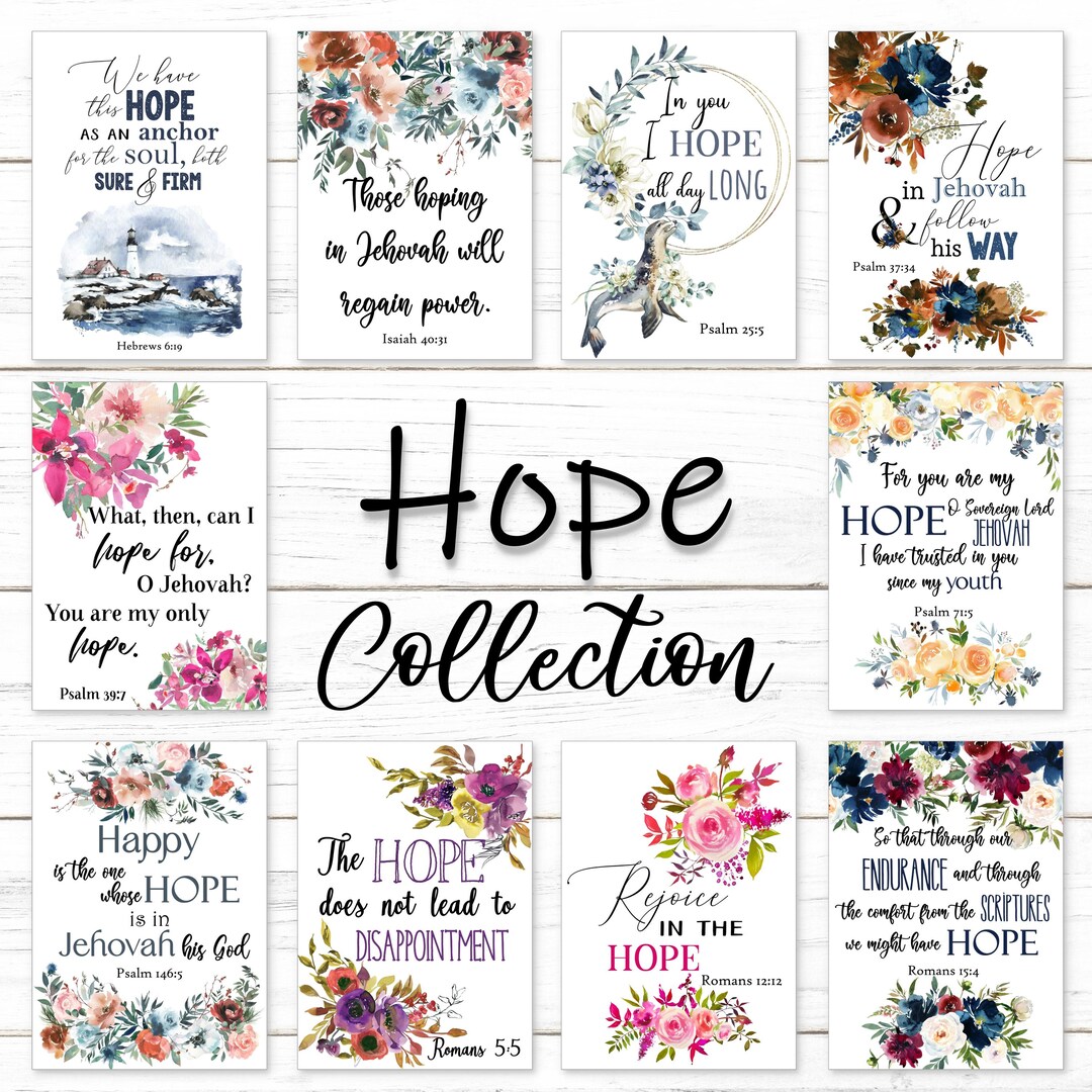Scripture Cards - HOPE Collection - Etsy