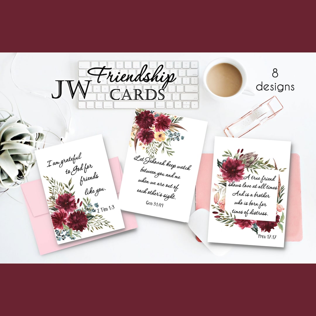 Friendship Scripture Cards and Prints - Etsy