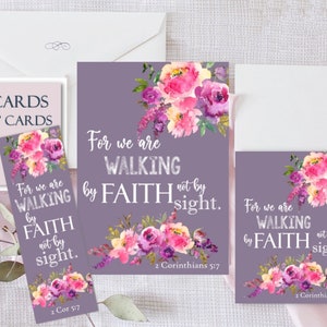Scripture Cards FAITH Collection | Etsy