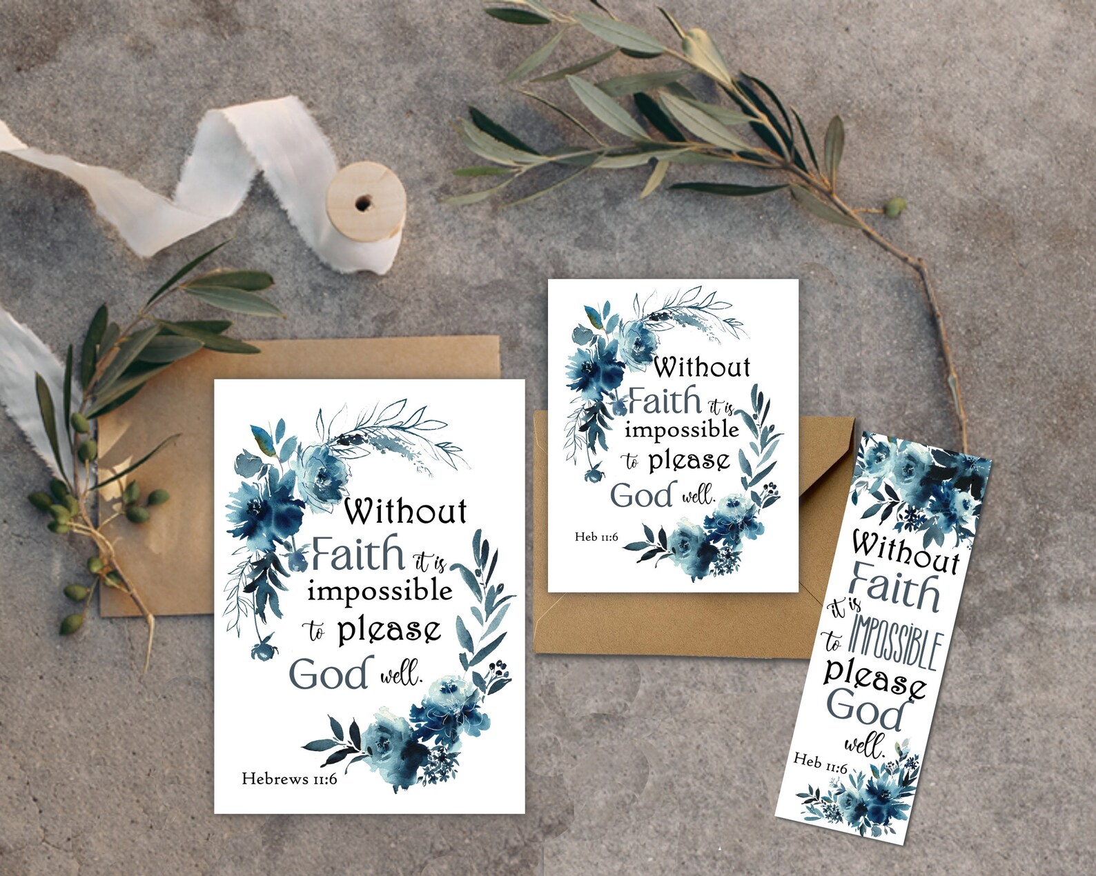 Scripture Cards FAITH Collection - Etsy
