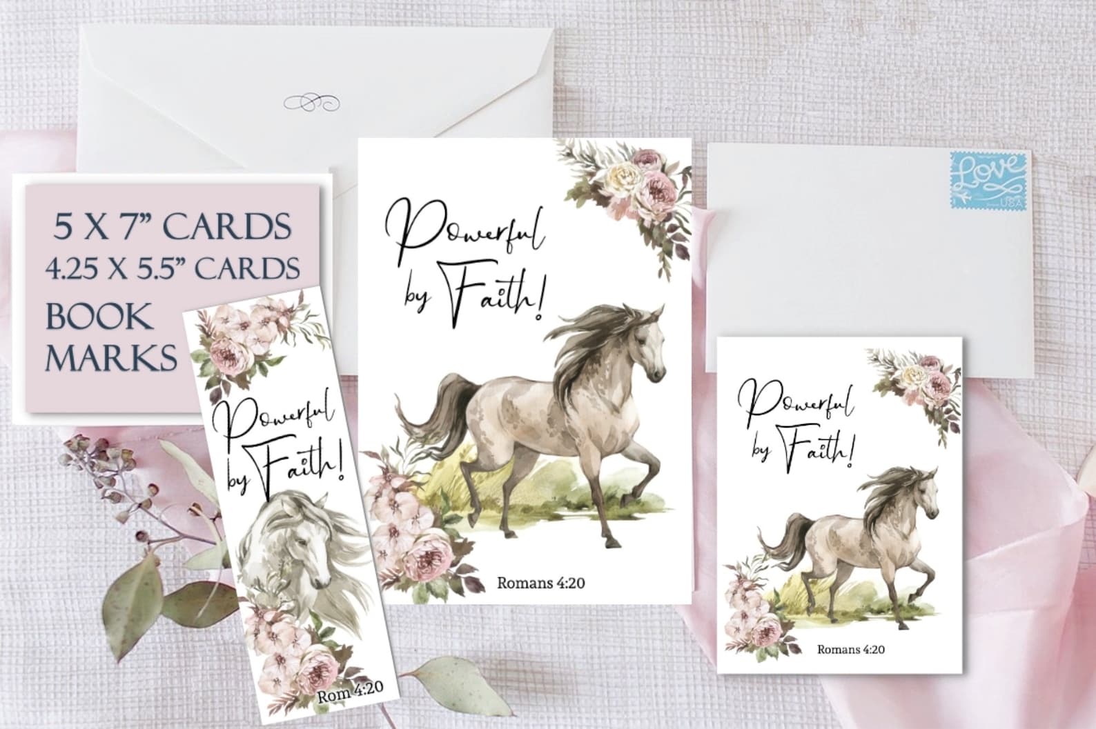 Scripture Cards FAITH Collection | Etsy