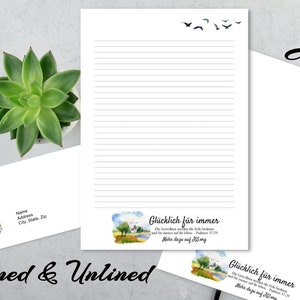 JW GERMAN Stationery Printables - Etsy