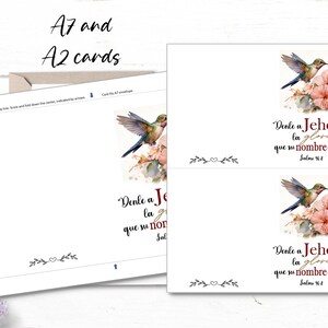 2025 Spanish Yeartext Nature Collection Cards and Prints - Etsy