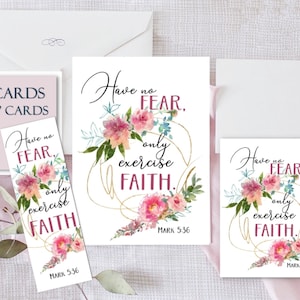 Scripture Cards FAITH Collection | Etsy