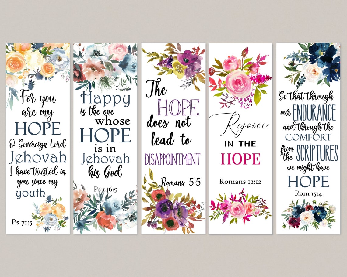 Scripture Cards Hope Collection - Etsy