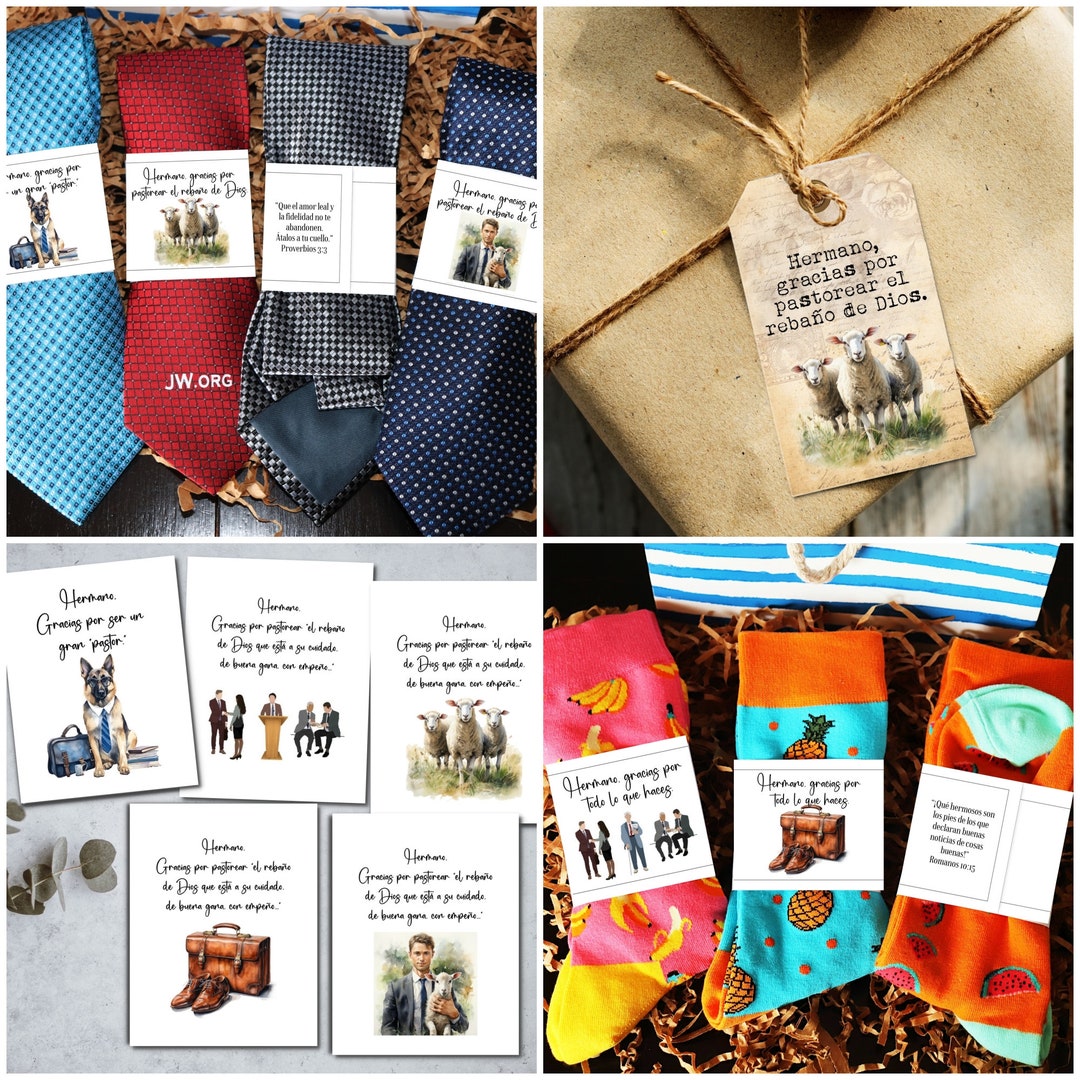 Spanish Brothers' Appreciation Cards, Gift Labels and Tags - Etsy