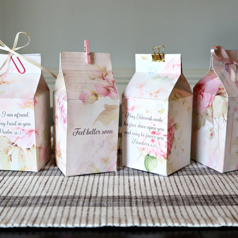Milk Carton Boxes - Etsy