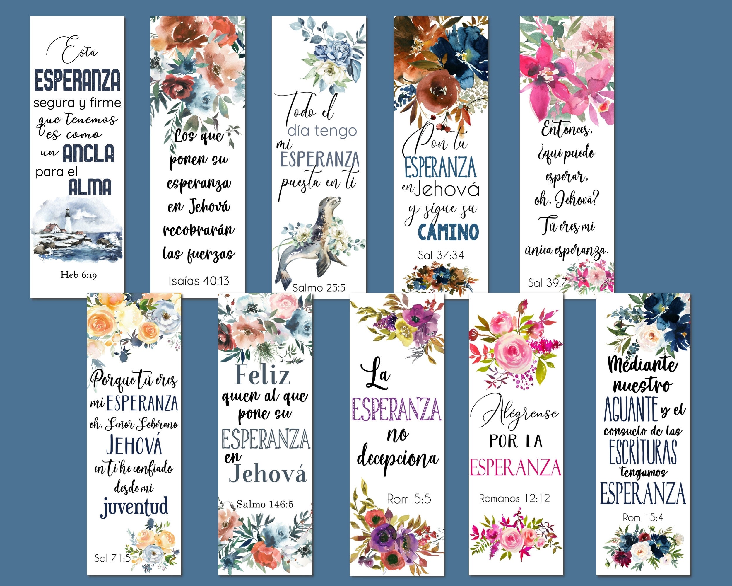 Scripture Cards Esperanza Collection - Etsy