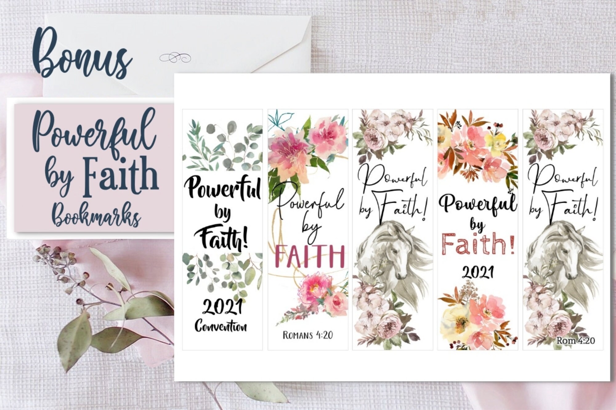 Scripture Cards FAITH Collection | Etsy