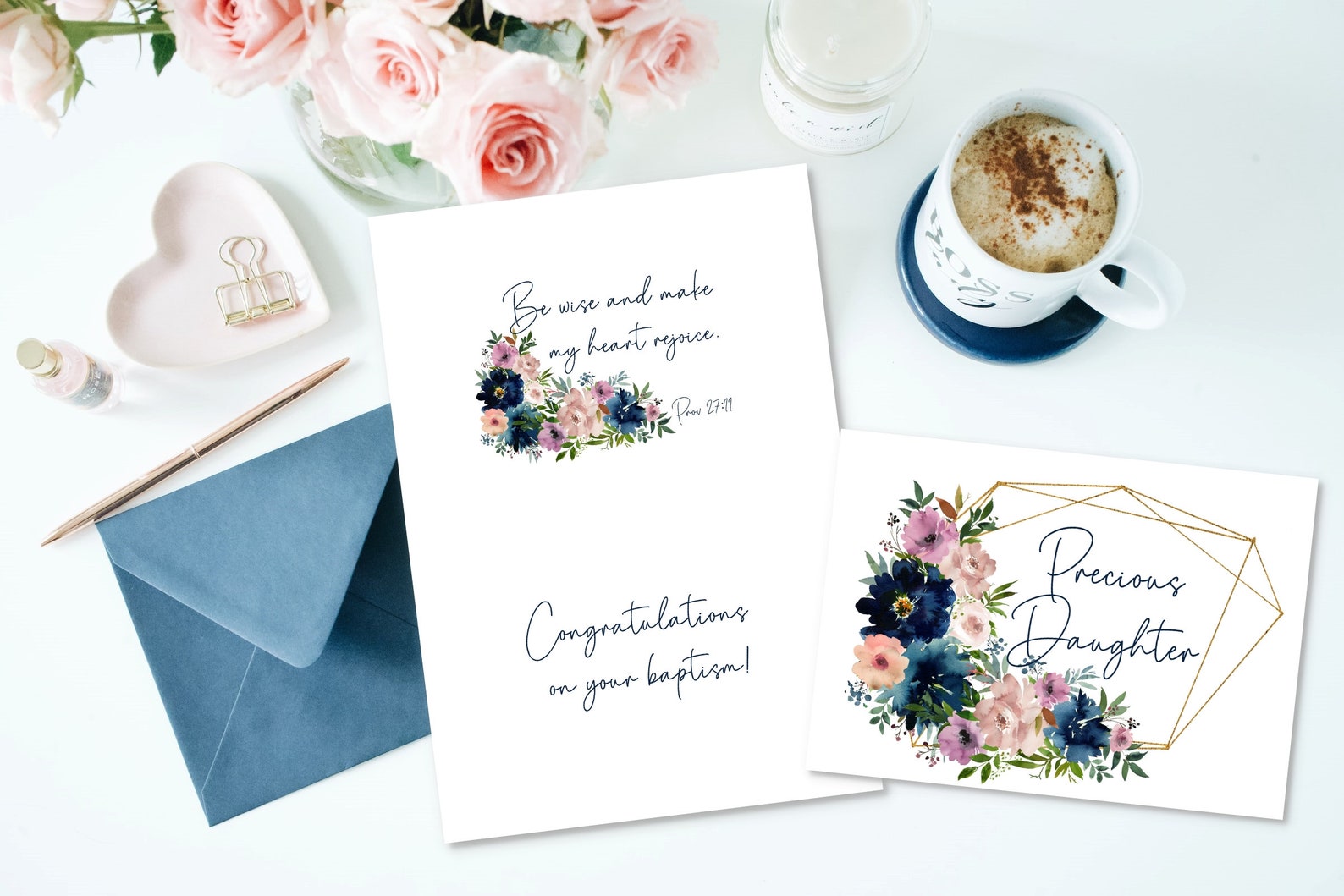 Baptism Congratulations Cards | Etsy